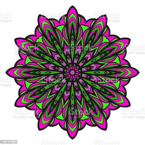 만다라 스타일 벡터 모양입니다 장식 름 장식입니다 꽃 디자인 0명에 대한 스톡 벡터 아트 및 기타 이미지 0명 꽃 식물 나선형 Istock