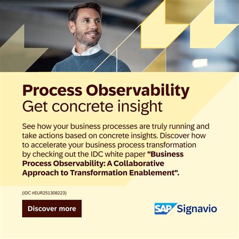 Business Process Observability Sap Signavio Sap Signavio