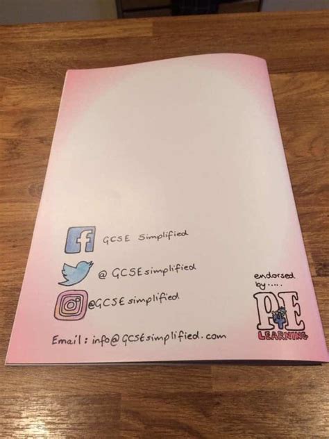 Gcse Pe Simplified Revision Book Gcsesimplified Edexcel Gcse Pe Edexcel Pep Guide Ocr