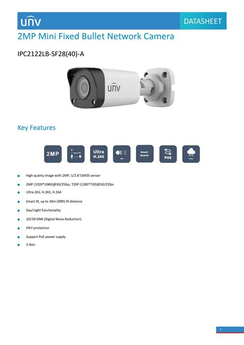 UNIVIEW IPC LB SF A OES Asia Solutions