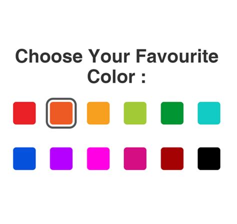 Custom Radio Button Styles And Examples With Pure CSS