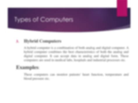 Solution Types And Classifications Of Computer Week 2 1 Studypool