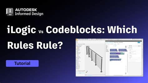 Why Do I Need Ilogic And Informed Design Codeblocks Paul Munford