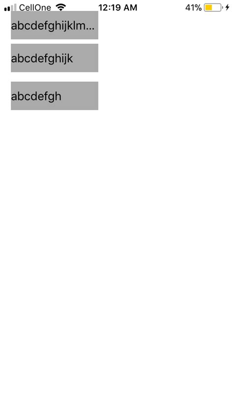 ios setting the same font size for different labels after scaling