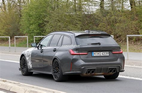 2025 Bmw M3 Cs Touring Looks Ready For Production In New Spy Shots