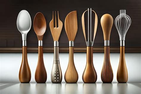Premium AI Image | Kitchen utensils beautiful amp important kitchen room