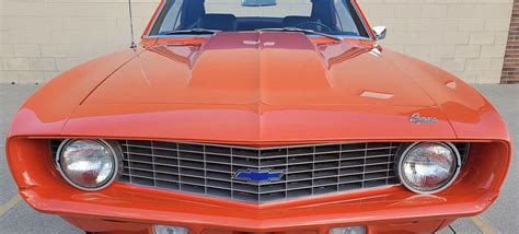 1967 Camaro Hoods The 1967 Chevrolet Camaro Ss Convertible Marked The