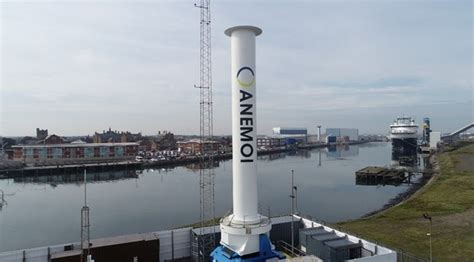 Anemoi To Continue Testing Its Rotor Sails In Port Of Blyth Offshore