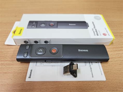 Baseus Wireless Presenter With Laser Pointer Computers Tech Parts Accessories Other