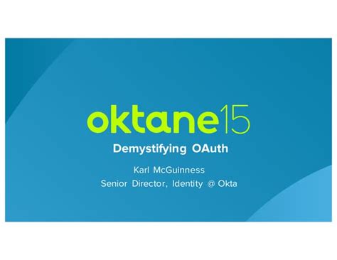 Demystifying Oauth 20 Pdf