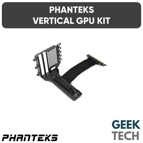 Phanteks Vertical Gpu Mounting Kit Pcie Gen4 Universal Vertical Gpu Bracket With 220mm Pci E X16