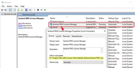The Sentinel Rms License Manager Service Is Not Running On The License Server There Is No Lock