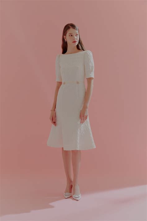 자가드 머메이드 원피스 엘조이 Ljoy By Leeseungjin