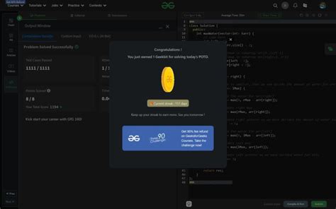 Problemsolving Cpp Gfg59 Gfg12 Geeksforgeeks2025 Dsa Datastructuresandalgorithms