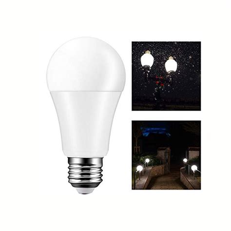 Bot Lighting Shot E27 A60 10w Led Bulb With Twilight Sensor