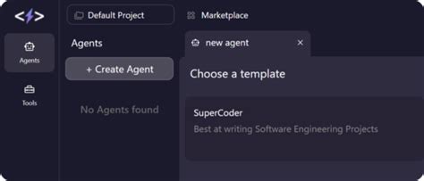 Supercoder A Superagi Agent Template For Coding Projects Superagi