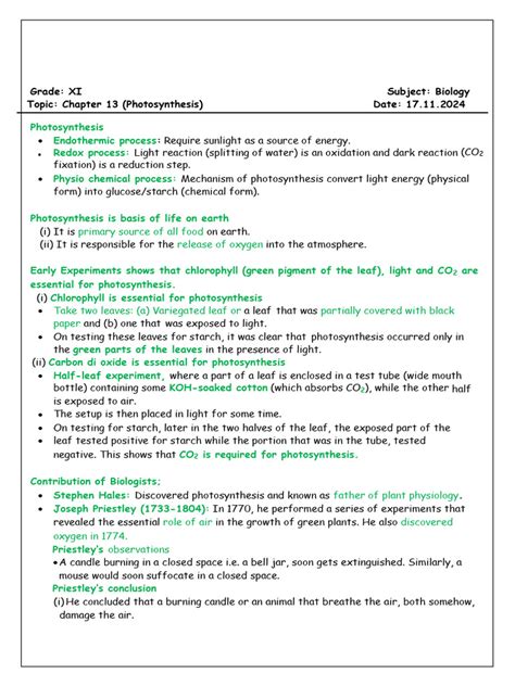 Chapter 13 Photosynthesis Pdf Photosynthesis Electron Transport Chain