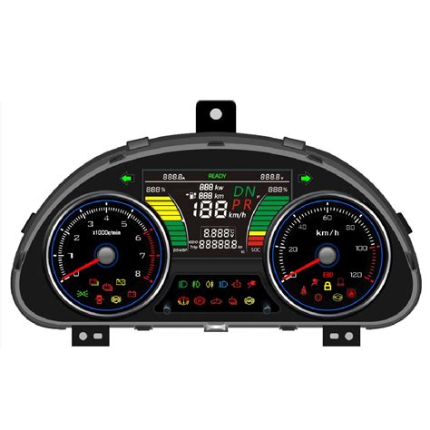 Car Dashboard E 720 Instrument Cluster For Electric Vehicle Electric Car Cmvte