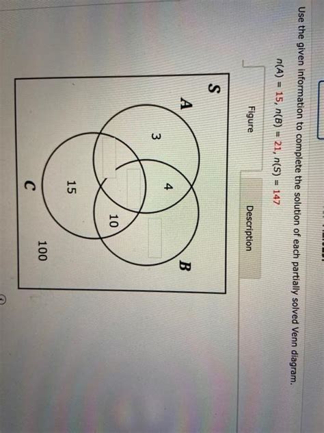 Solved Use The Given Information To Complete The Solution Of
