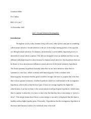 Lab Report BIO Ch Docx Jonathan Miller Dr Chakra BIO Lab November Lab