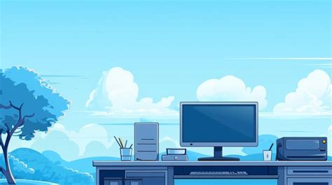 Premium Vector Computer Background Vector