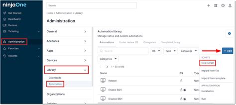 Ninjaone Script Library Ninjaone