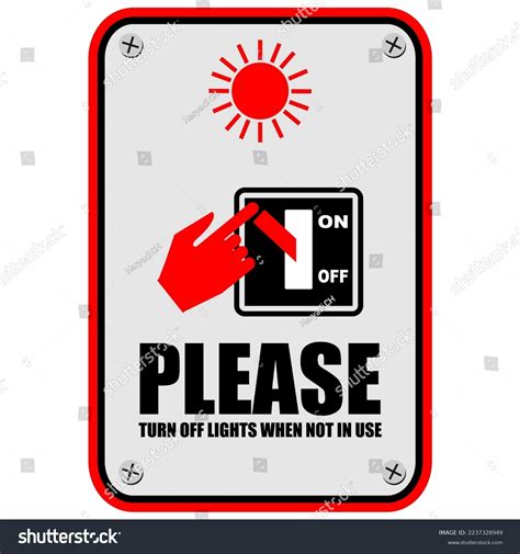 Turn Off Lights Not In Use Images Stock Photos Vectors Shutterstock