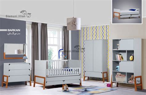 سرویس خواب کودک مدل Barkan لیلیان چوب
