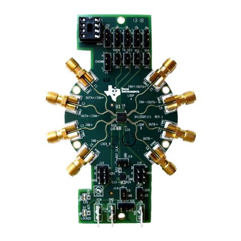 TEXAS INSTRUMENTS DS125DF111EVM USER MANUAL Pdf Download ManualsLib