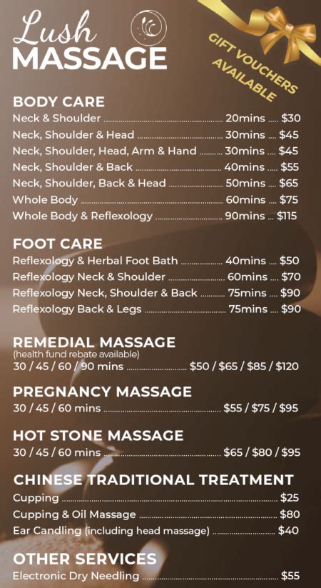 Lush Massage Gold Coast Professional Massage Therapy