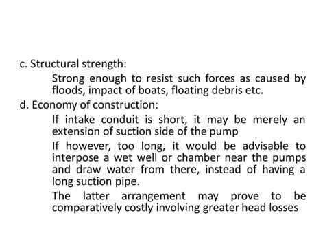 Part Ii Intake Structures Pdf Science