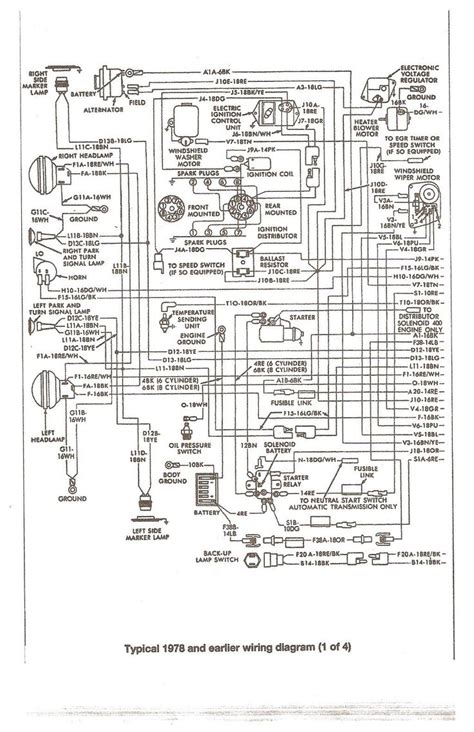 1974 Dodge D100 Wiring Diagram