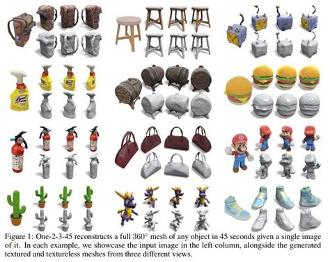morris lee on linkedin get 3d object shape from one image in 45