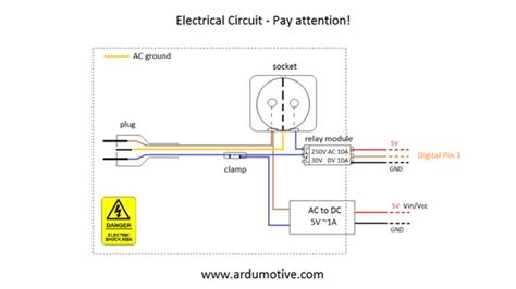 wireless bt power socket arduino based android app 6 steps