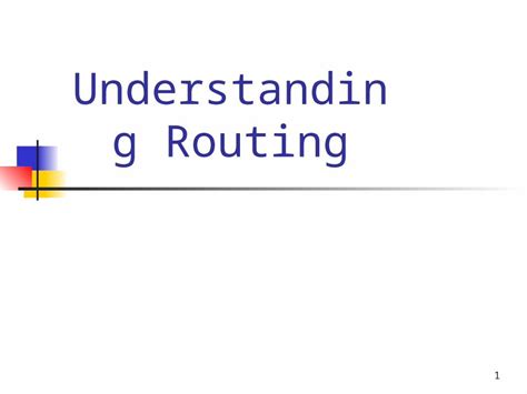 Ppt Understanding Routing Dokumentips