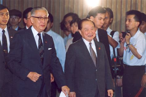 汪道涵与辜振甫