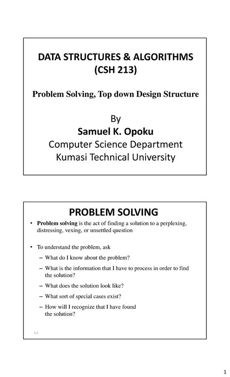 Csh 213 Day 06 Data Structures Note For 3rd Year Day 6 Data