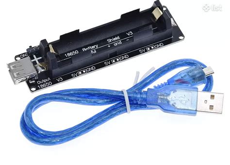 Esp32 Wemos Raspberry Pi Arduino 18650 Battery Charge Shield Board V3 Micro Usb Մնացած ամեն