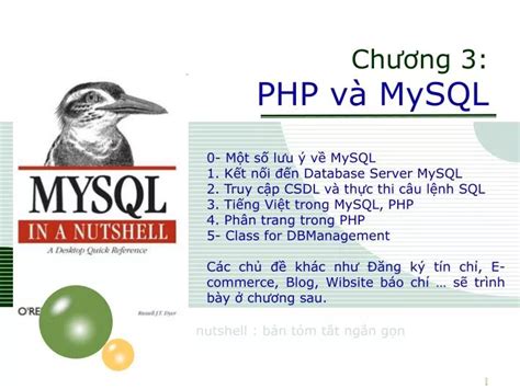 PPT Chương PHP và MySQL PowerPoint Presentation free download ID