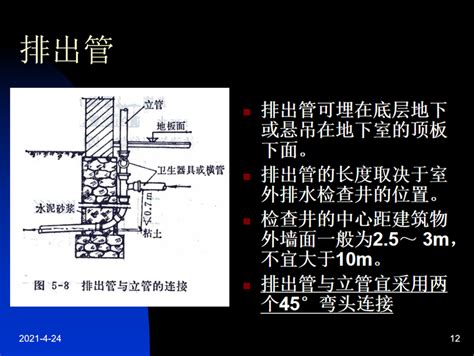 室内排水管网的布置和敷设 24页 给排水培训讲义 筑龙给排水论坛
