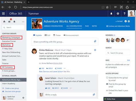 Office 365 Groups Vs Yammer How Microsoft Has Combined The Two Avepoint