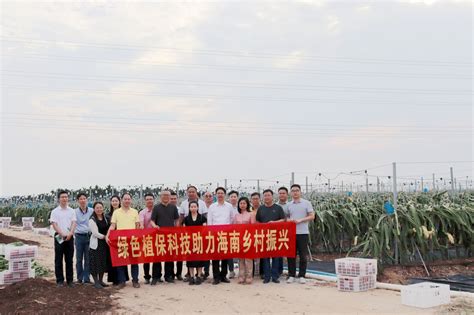 环境与植物保护研究所 工作动态 热科院绿色植保科技助力乐东县产业发展和乡村振兴