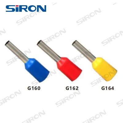 Siron G160 Single Wire Insulated Terminal For Wire Connector China Terminal And Insulated Terminal
