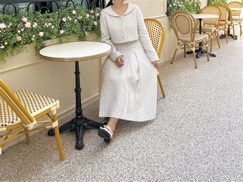 파리를 담은 트위드 셋업 아케이드 투피스 텀블벅 크리에이터를 위한 크라우드펀딩