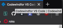 Missing Space In Codewind For VS Code Page Title Issue 641 Eclipse