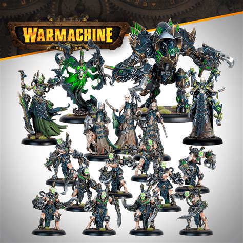 Cryx Faction Warmachine Tabletop Wargame And Miniatures Steamforged Games