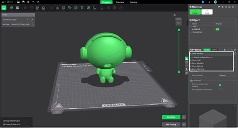Creality Print Interface Layout Introduction Creality Wiki
