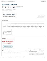 HW CH Section Fall WebAssign Pdf HW CH Section Fall