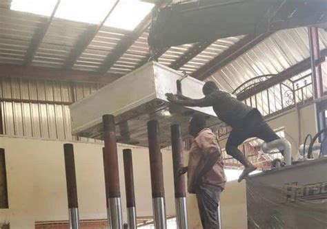 Outstanding Performance Of Harsle Door Embossing Machine In Nigeria Harsle