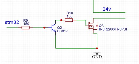 Mosfet Sterowanie STM32 ON OFF Mikrokontrolery FORBOT